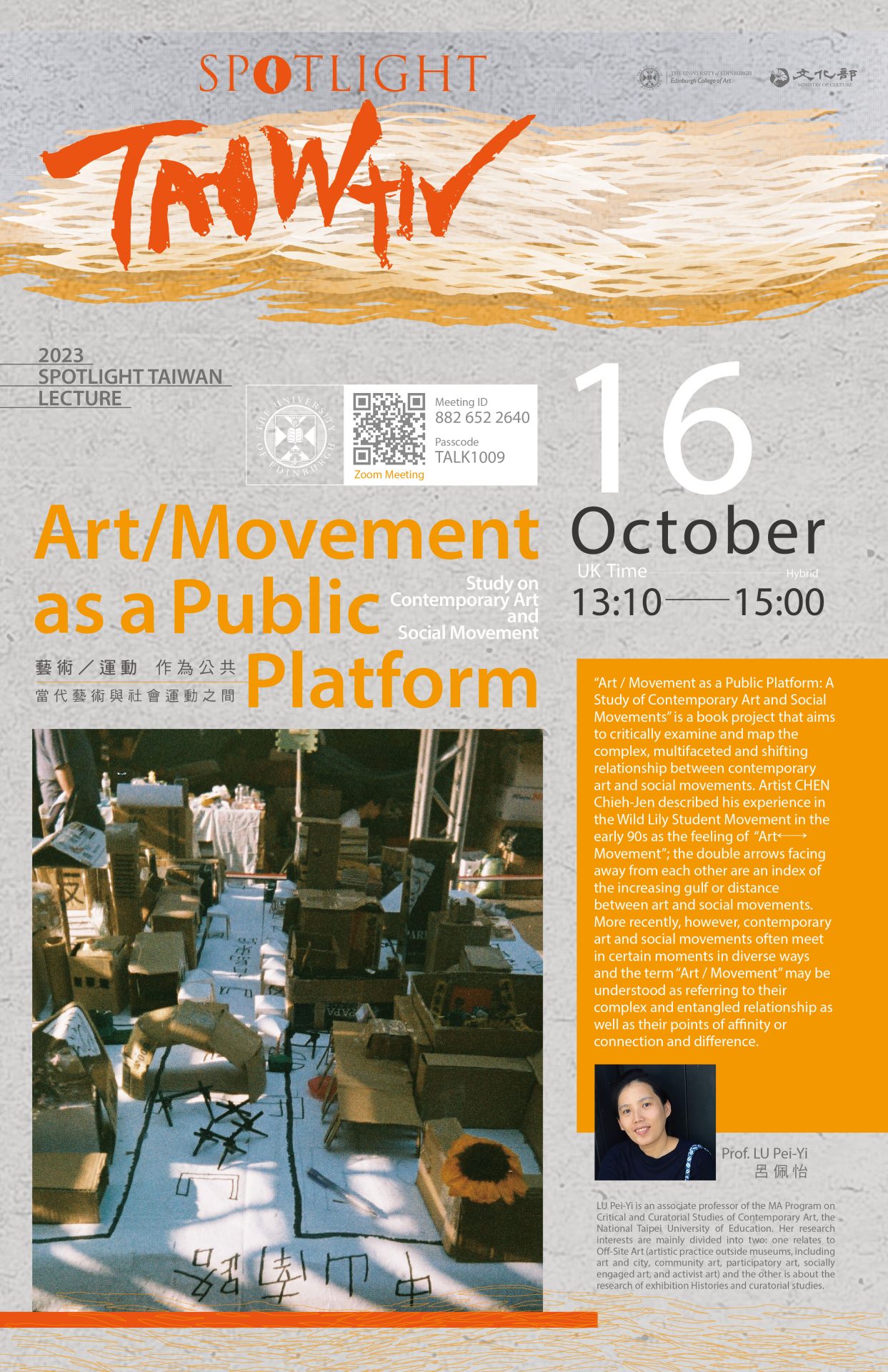 Art/Movement as a Public Platform: Study on Contemporary Art and Social ...